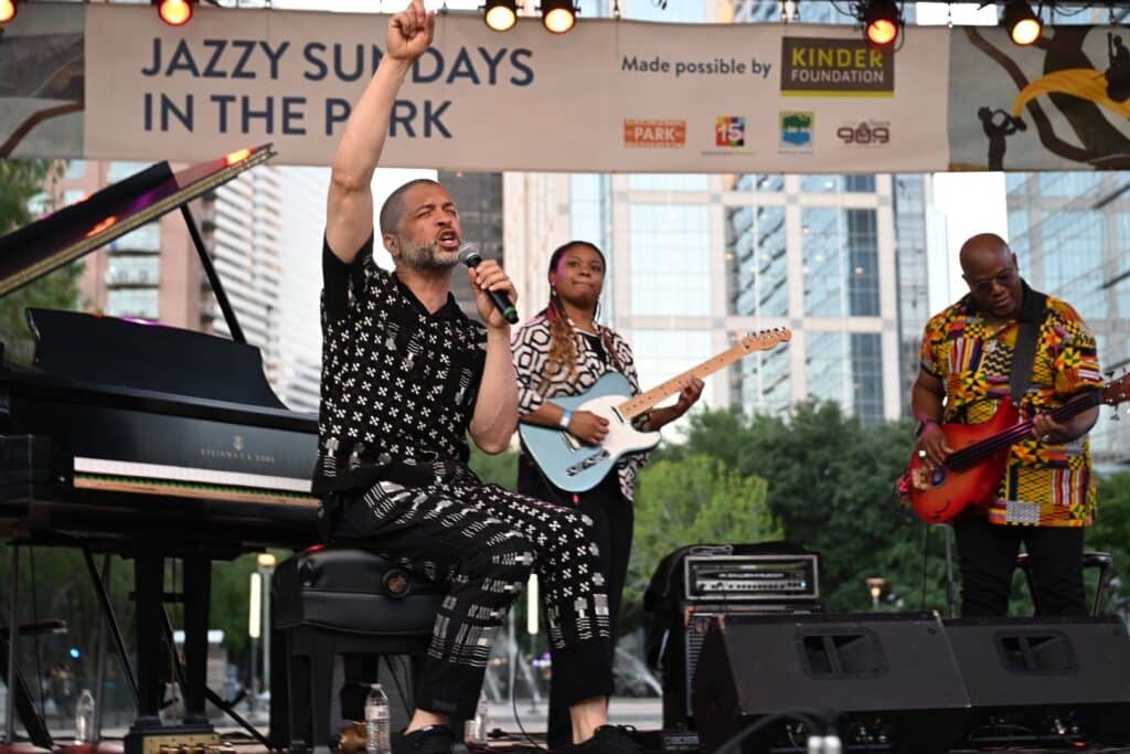 Photos: Jason Moran and the importance of Houston’s upcoming musicians ...